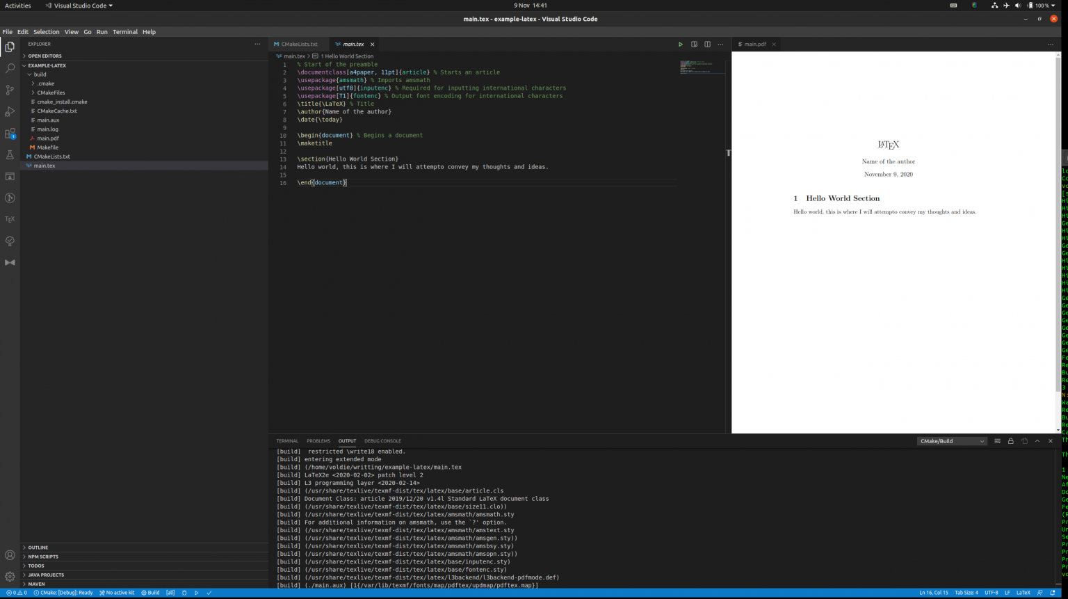 Introduction to LaTeX Development - Code Intrinsic