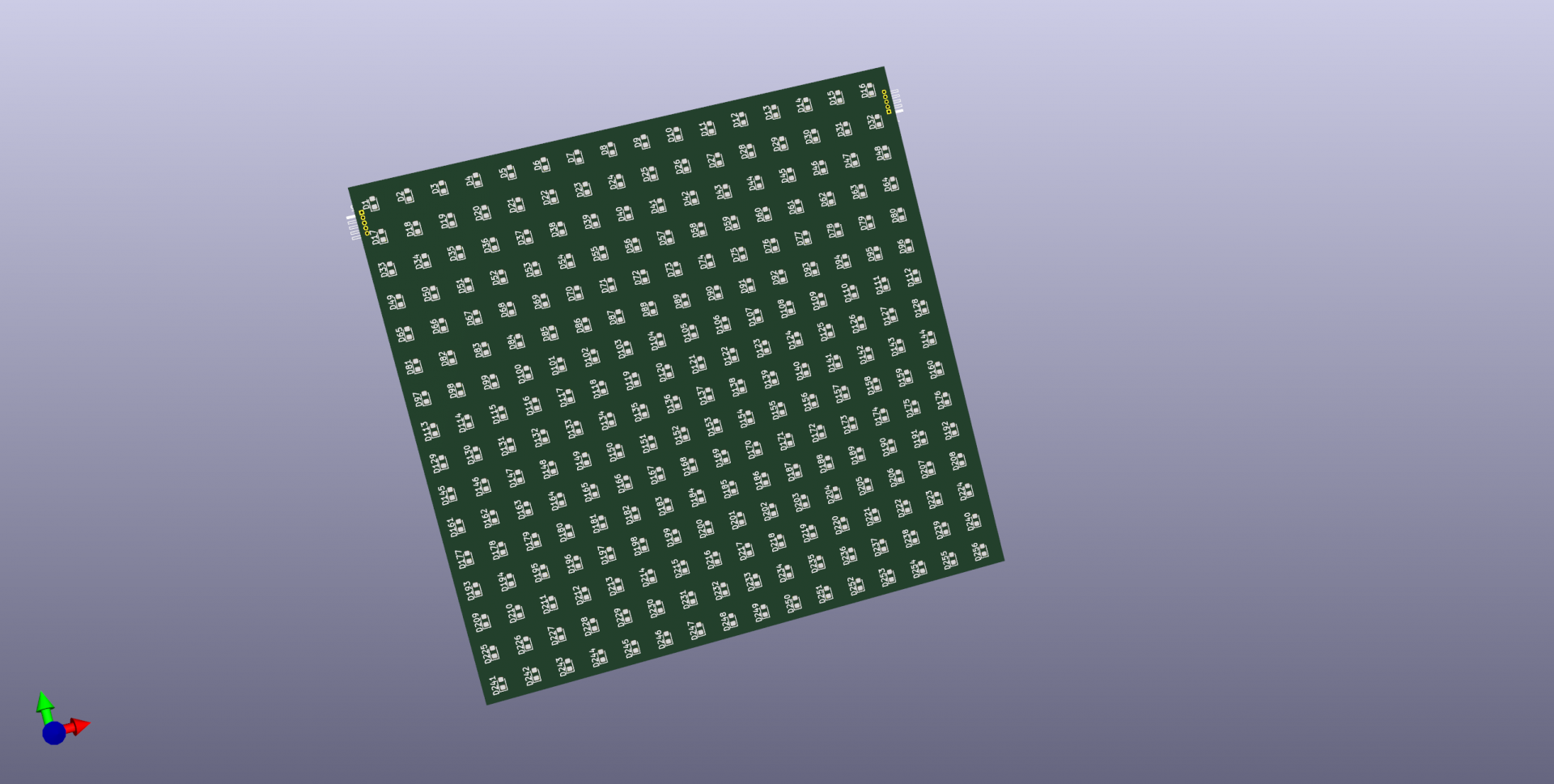 LED Matrix DRIVER - Code Intrinsic